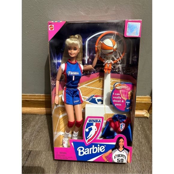 Barbie | Toys | Mattel Barbiewnba Rebecca Lobb Basketball Player Vtg ...